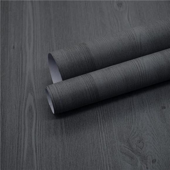 Wall Decor | Natural Wood Contact Paper Gray Wood Grain Wallpaper Peel ...